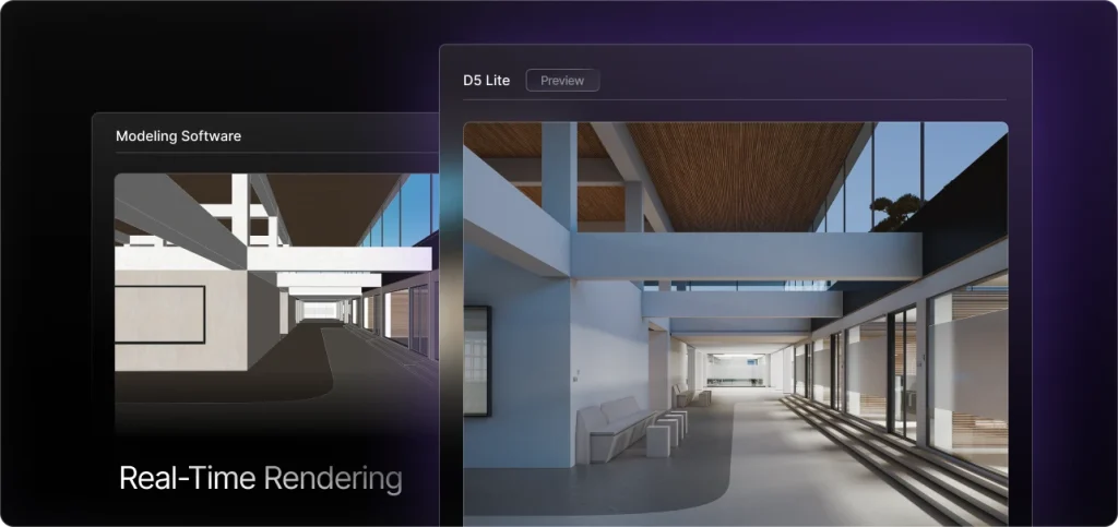 D5 for SketchUp Real-time Rendering Workflow